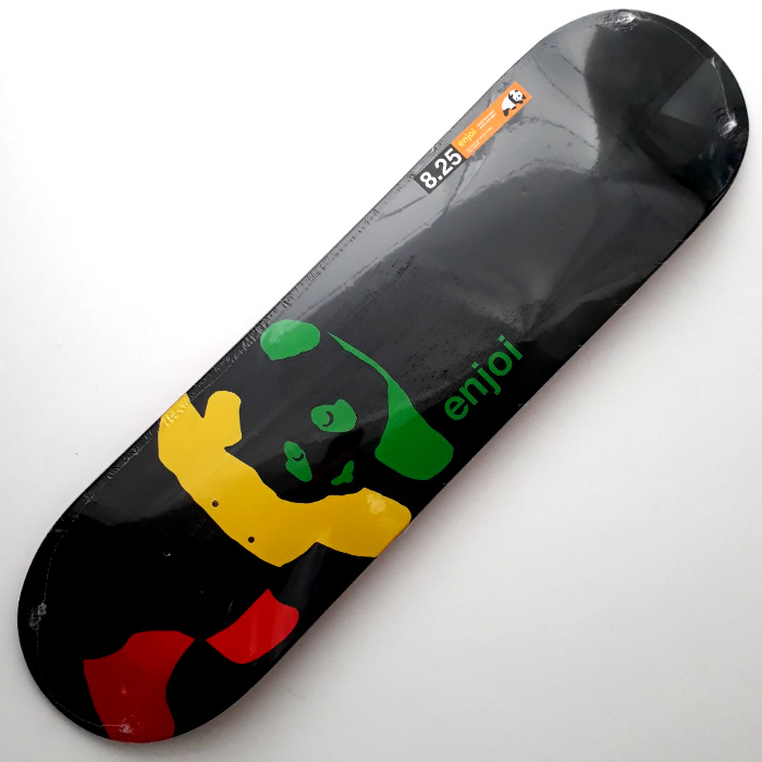 Enjoi Skateboards - Rasta Panda - Skateboard Deck 8.25