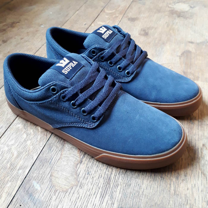 SUPRA Footwear - Chino Shoes - Navy/Gum